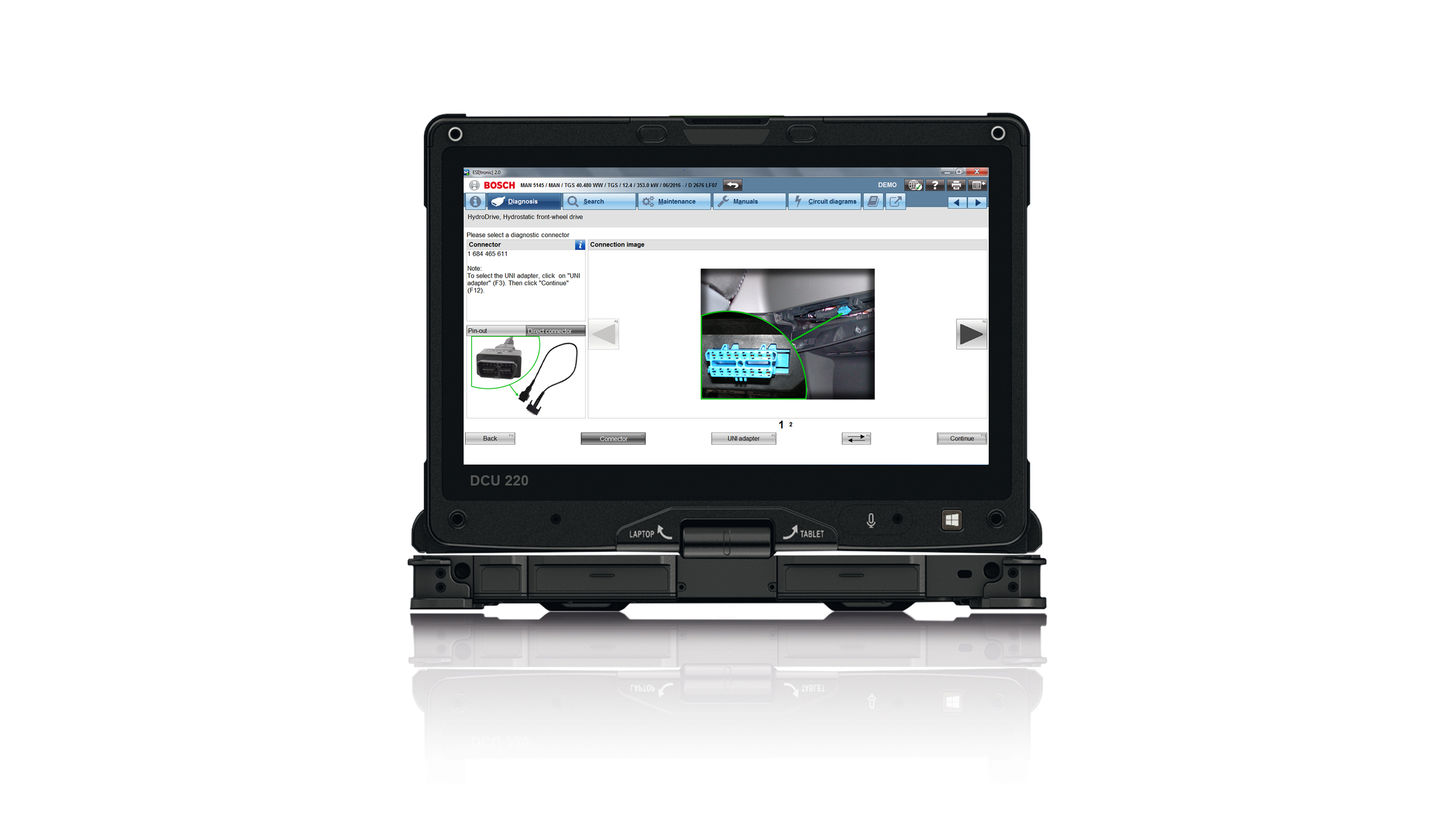 ESI[tronic] para camiones y vehículos todo terreno