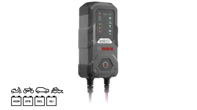 Bosch trickle charger store